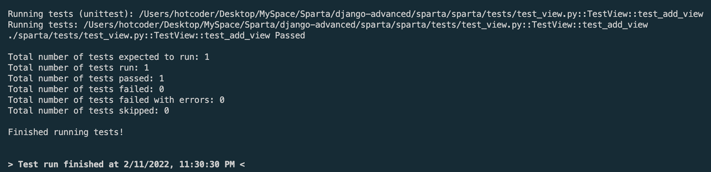 VScode에 Django 테스트 환경 구축하기